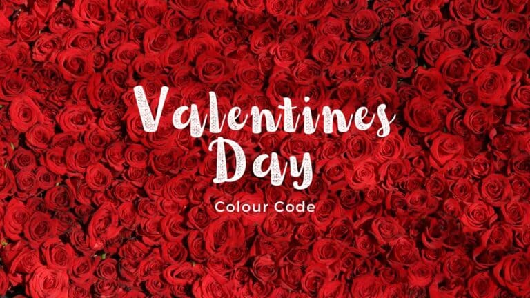 Valentine's Day Colour Code: Must Should Know for feb 14
