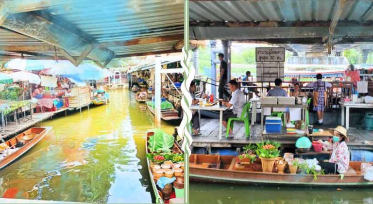 Taling Chan Floating Market -Itinerary plan